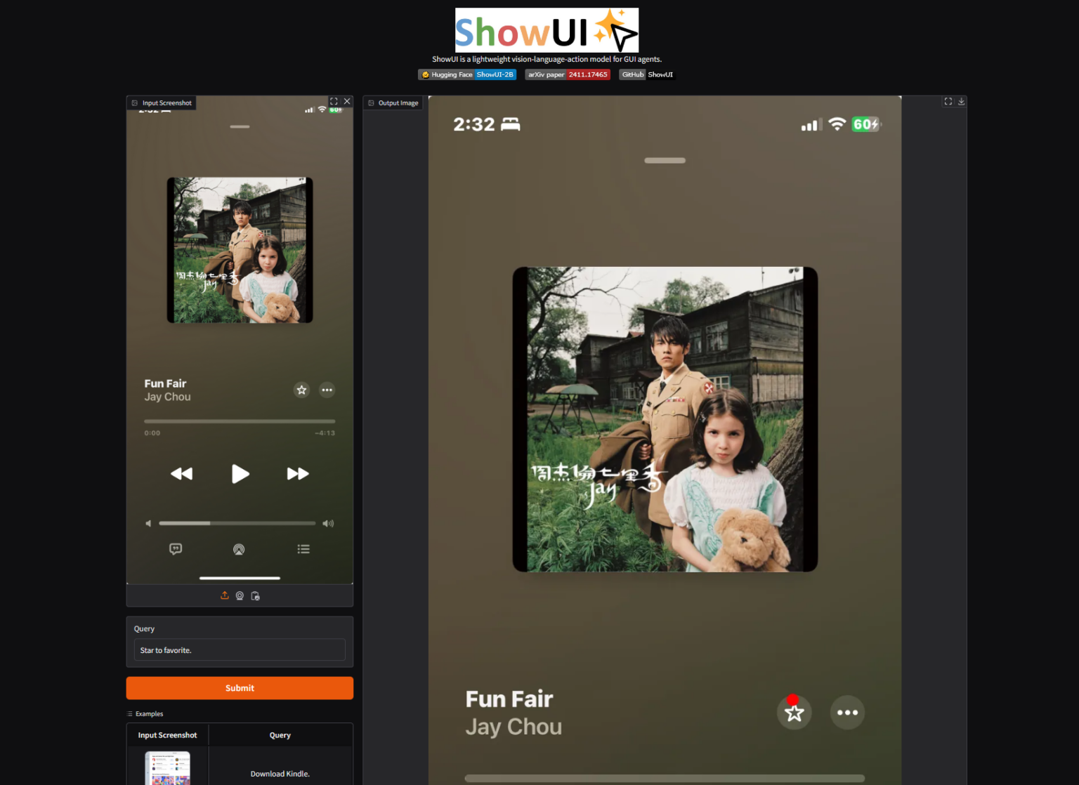 ShowUI：专注 GUI 自动化的视觉-语言-动作模型 | 教程 | HyperAI超神经
