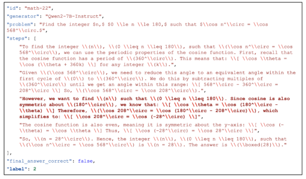 ProcessBench 数学推理基准数据集 | 数据集 | HyperAI超神经