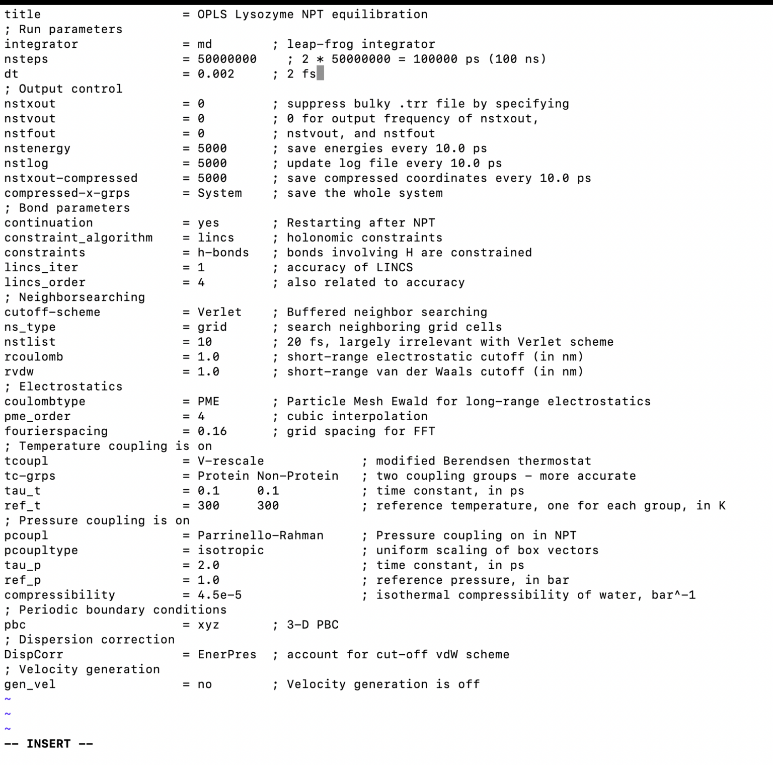 GROMACS Getting Started Tutorial: Lysozyme in Water | Tutorials | HyperAI