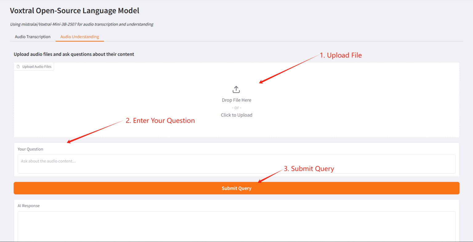Voxtral-Mini-3B-2507 语音理解模型 Demo | 教程 | HyperAI超神经